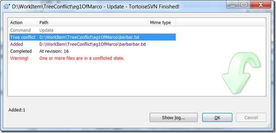 SVN Tree Conflict 的分析 (转)_local dir missing, incoming dir edit upon merge-CSDN博客